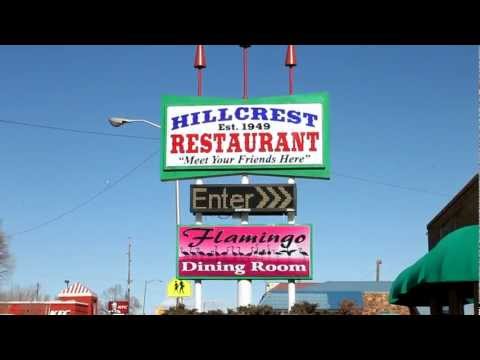 Hillcrest Restaurant -- Las Vegas, NM -- Signtronix custom panels and 18" x 8 ft Tri Color LED