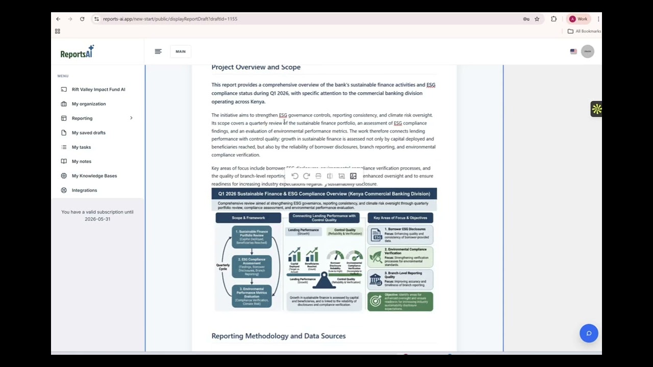 ESG & Sustainability Reporting with ReportsAI