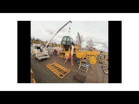 Construction time-lapse of a CAT 777 NEW BUILD Off-Highway Truck - N C Machinery