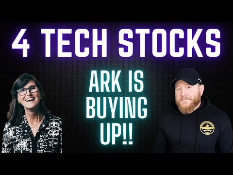 4 TOP Tech Stocks to Buy Now?! ARK's Cathie Wood is Loading the Boat!
