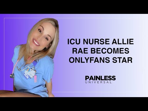 ICU Nurse Allie Rae Becomes OnlyFans Star