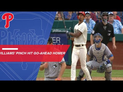 Williams' pinch-hit go-ahead HR in the 8th