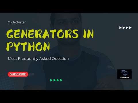 What is Generator in python?