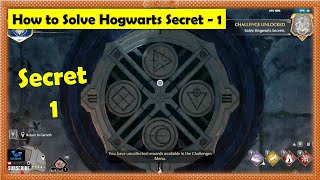 Hogwarts Legacy How to Solve Hogwarts Secrets - Secret Puzzle 1 at ...