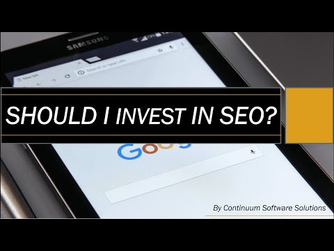 Should I Invest In SEO? | Continuum Software Solutions –Toronto, Canada