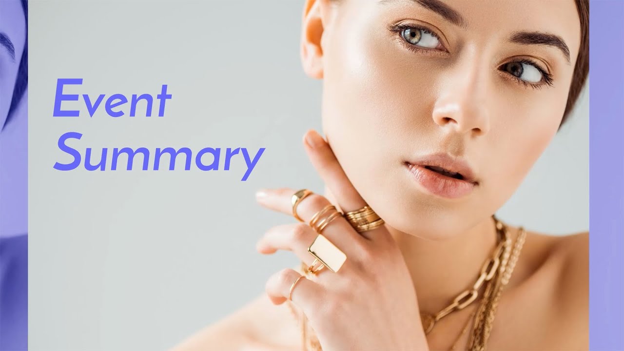 Video Template for Event Summary