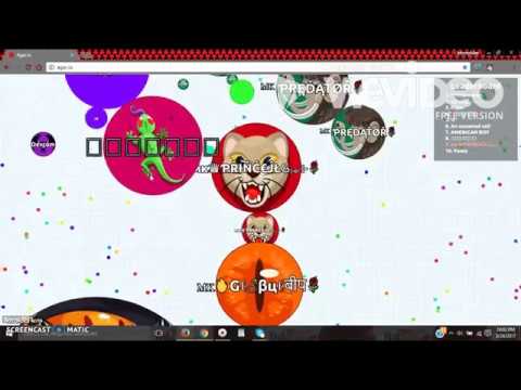 Playing With the MK CLAN!! Agar.io