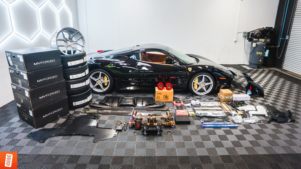 Building a Ferrari 458 Italia
