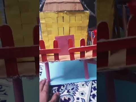 stilt house modal making #art #craft