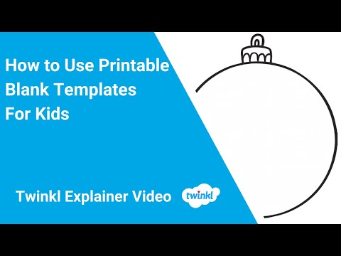 How to Use Printable Blank Templates for Kids
