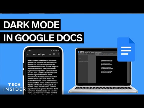How To Use Dark Mode In Google Docs