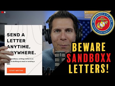 Watch Before Using Sandboxx Letter Service