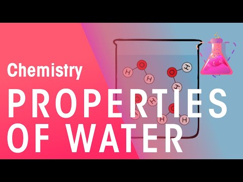 Properties Of Water | Properties of Matter | Chemistry | FuseSchool