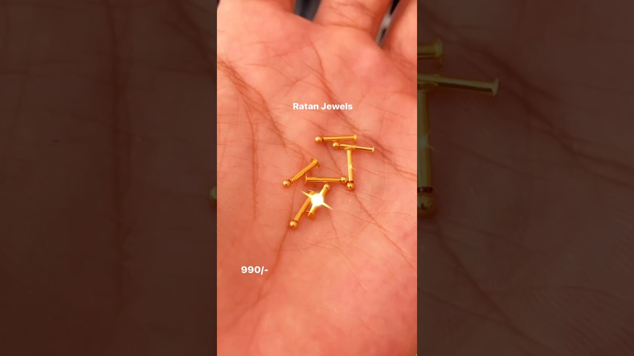 🪙Gold nosepin withprice #gold #latest #subscription #goldnosepin #viral #shorts #goldnosering