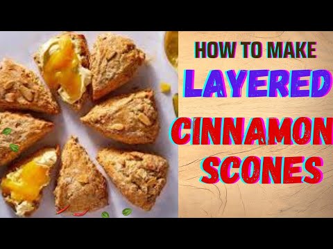 cinnamon scones recipe!!@LouisOfficial13 @AtanurRannaghar @Natashaskitchen @fOODIESfUSION @foodfusionpk