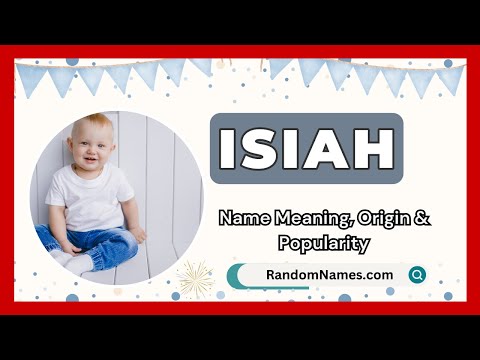 Isiah - Baby Boy Name Meaning, Origin & Popularity - RandomNames.com