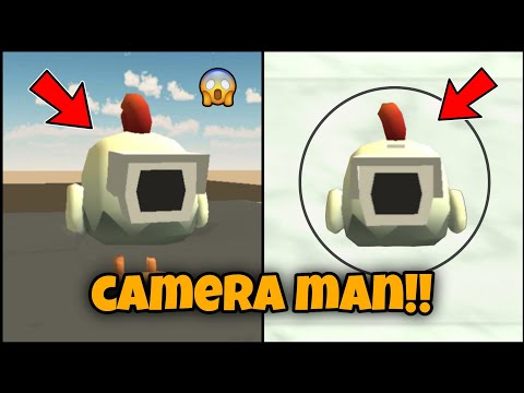 ๐ฑ HOW TO GET SECRET CAMERA-MAN IN CHICKEN GUN!!
