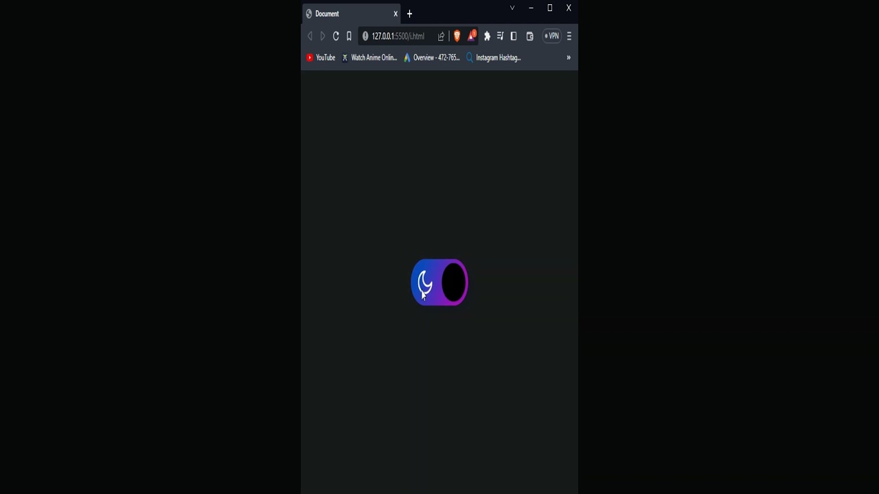 css button : Dark mode button 😎😎 #shorts #cssanimation