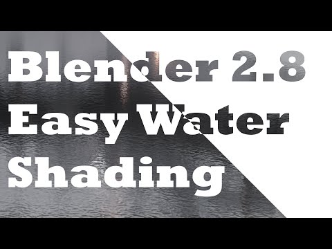 Easy Procedural Water Shader Creation In Blender 2.9