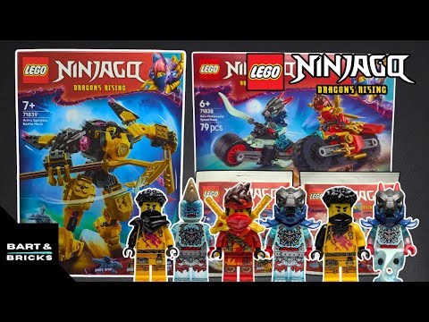 Building New LEGO Ninjago 2025 Sets - ASMR Speed Build