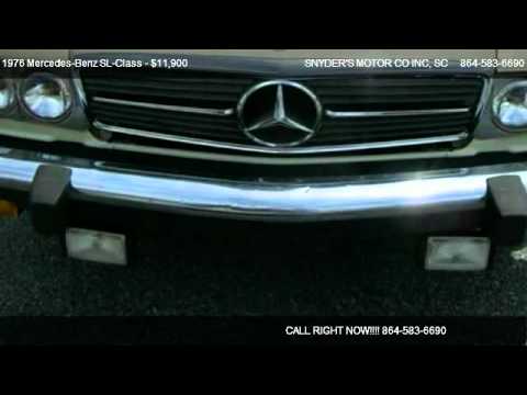 1976 Mercedes-Benz SL-Class 450SLC - for sale in SPARTANBURG, SC 29306