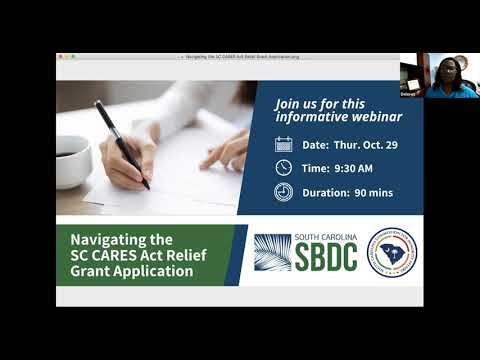 Navigating the SC CARES Act Relief Grant Application