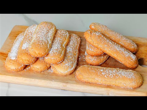 Perfect Homemade Lady Fingers Recipe [Tiramisu] Easy Lady Finger Sponge Cookies For Tiramisu Recipe