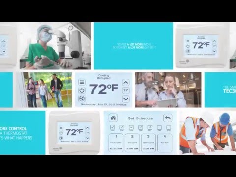TEC3000 Series Smart Thermostat Video