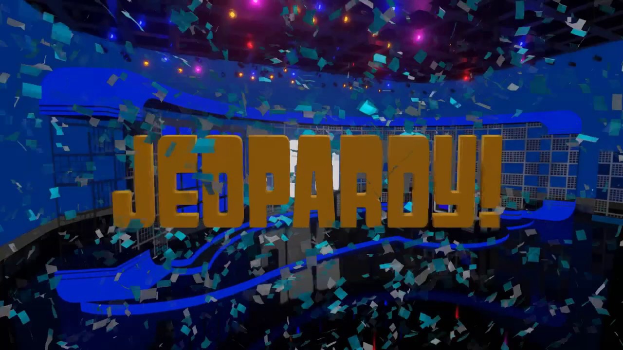Jeopardy 3D Studio Intro 1991-1997 With Selfmade Globe
