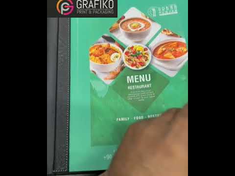 Menu Card at Best Price in India