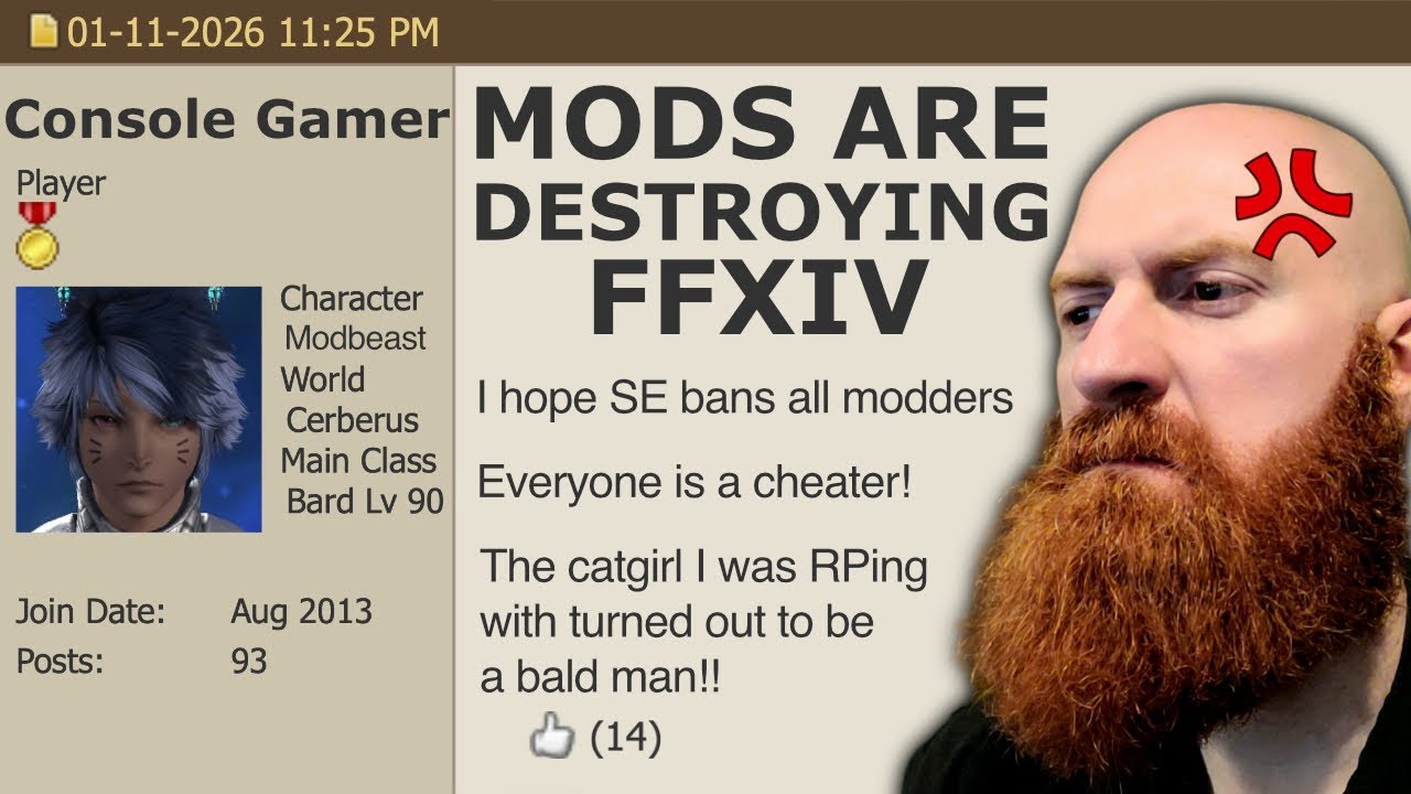Mods are KILLING the Game ?!? FFXIV Players Are Mad on the Official Forums