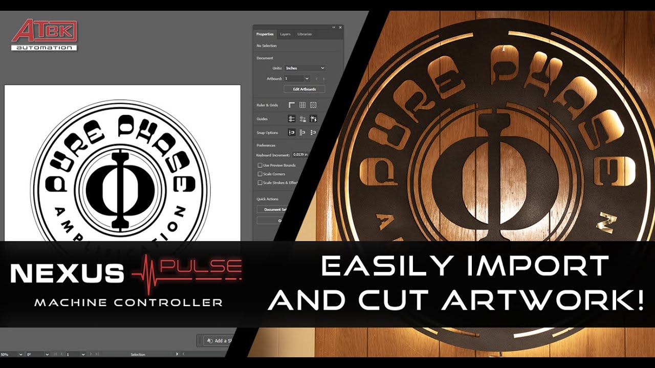 Nexus Pulse Machine Controller - Easily Import and Cut Artwork!