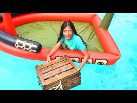 Heidi Uncovers Treasure Chest with Exciting Toy Surprises