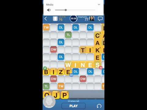 My First 80+ Point Word in Words with Friends