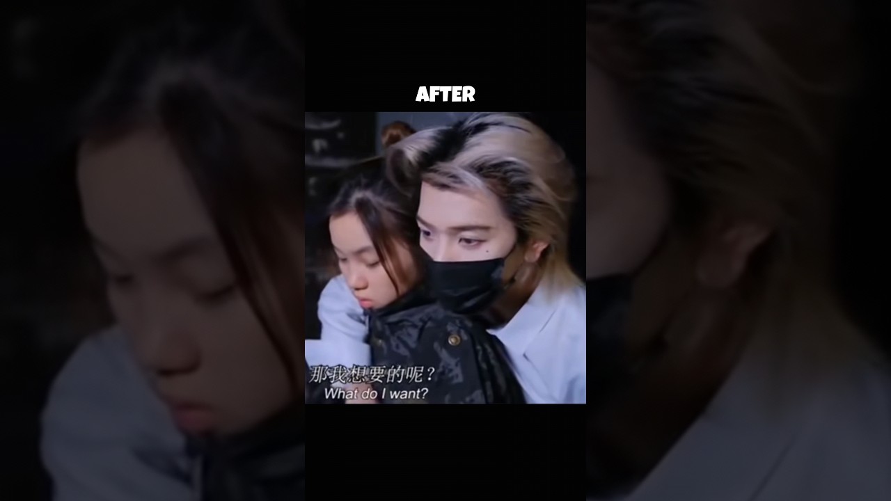 Mafia Boy QiHe Masked man fall in love with a quiet girl 😍 x dandelions #shorts #kdrama #subscribe