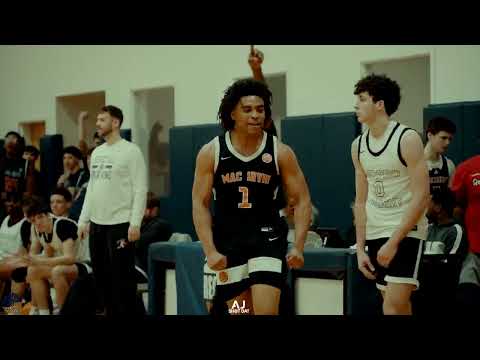 Mac Irvin Fire 15u vs MidPro Academy - Amarion Smith and Rosevelt TOOK OVER IN A CONTROVERSIAL GAME!