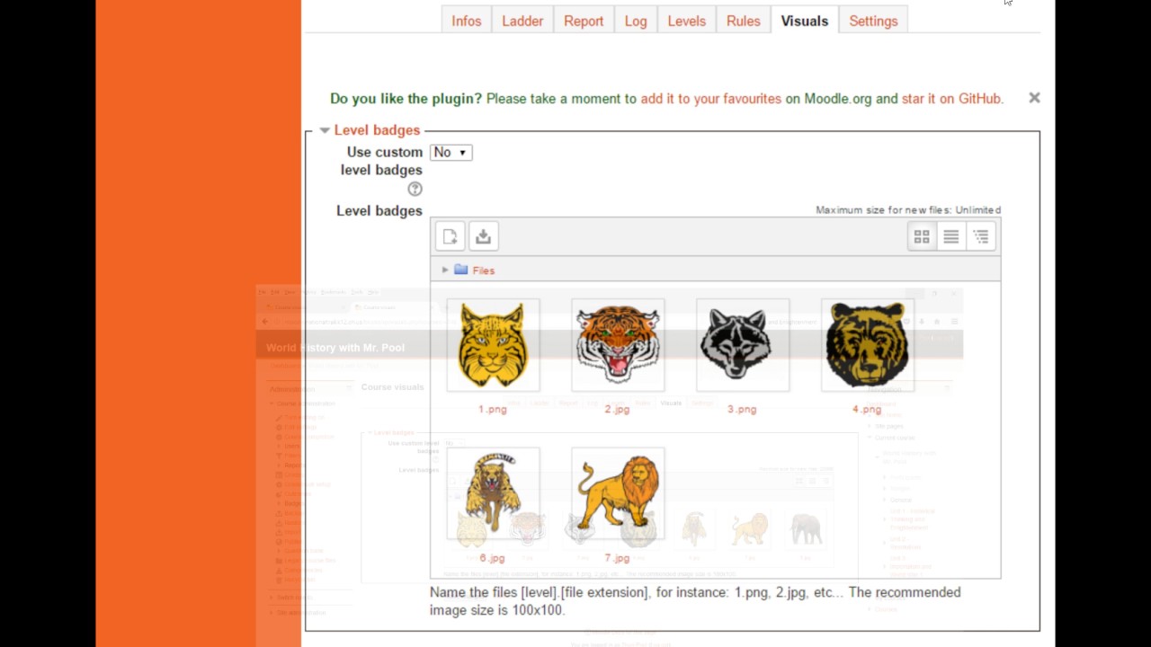 LevelUp Moodle Module