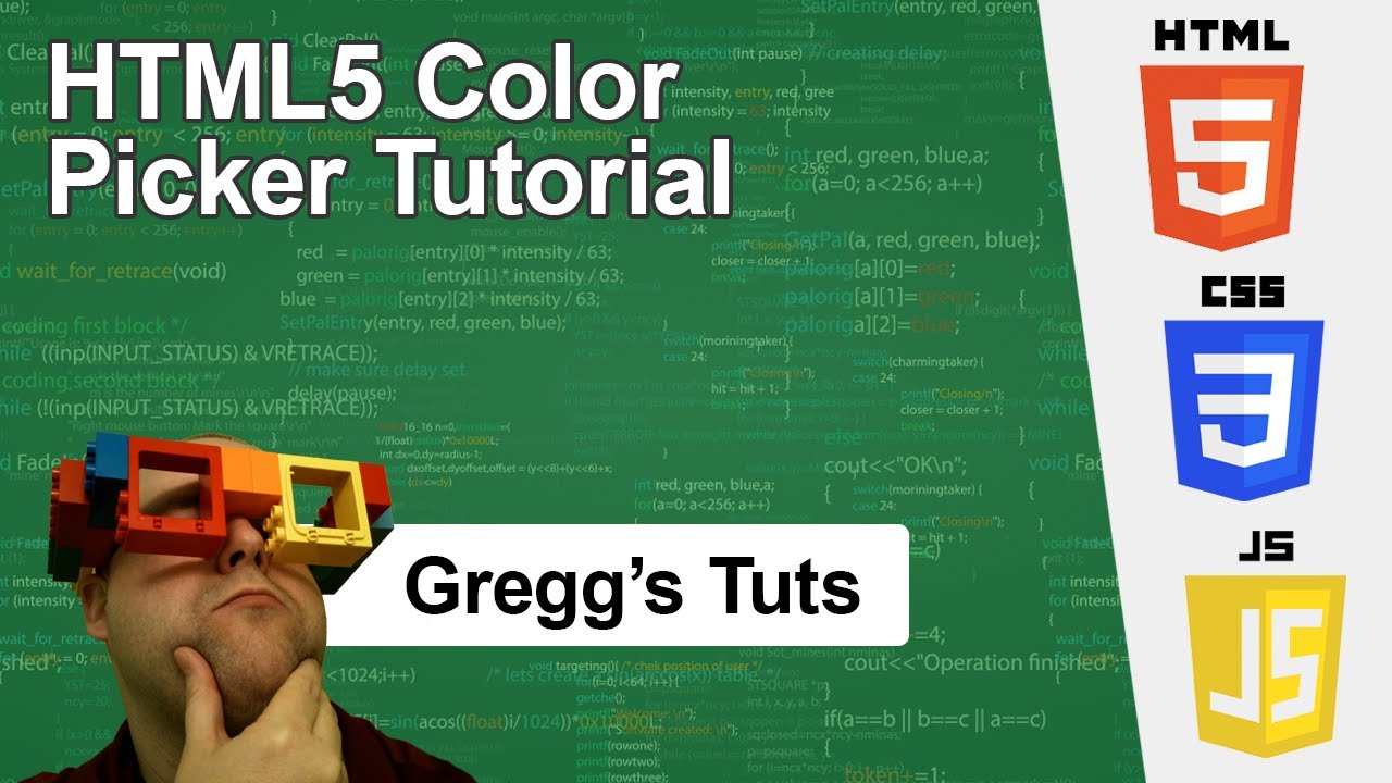 HTML5 Color Picker Input Tutorial