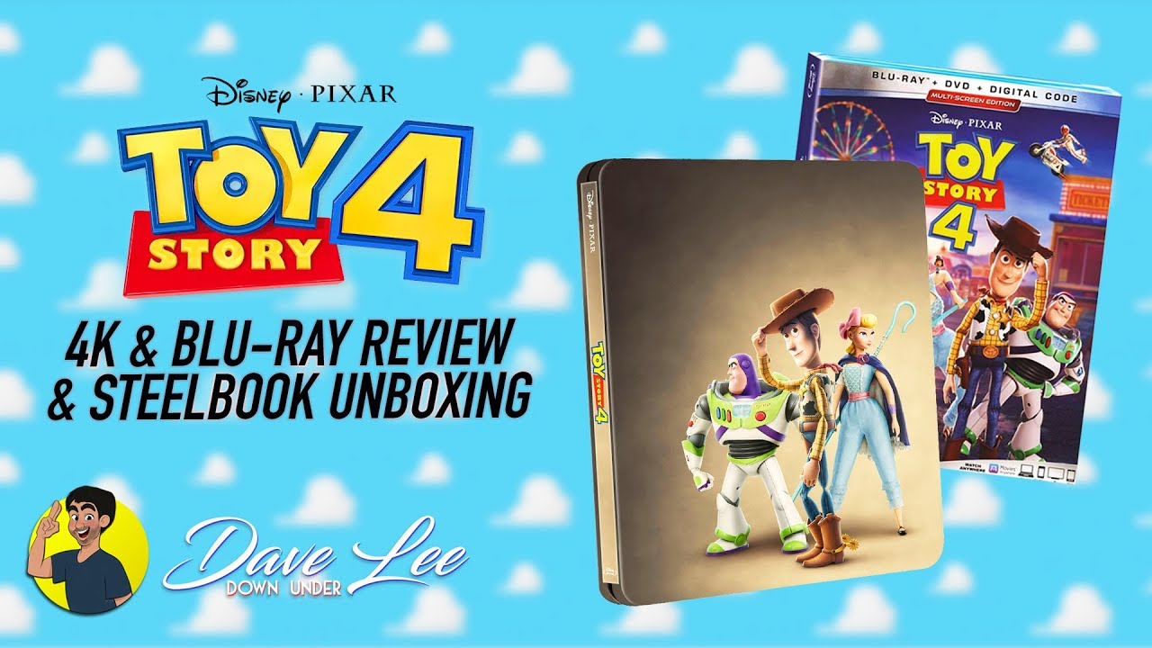 TOY STORY 4 - 4K Blu-ray Review & Steelbook Unboxing