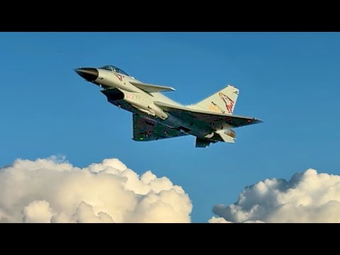 Freewing J-10 Defects to USA, Maiden Day from @RC-Castle.com