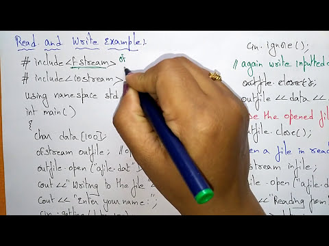 Learn Files and Streams in c | Part 3 3 | Examples | OOPs in C | Lec 44 | Bhanu Priya - Mind Luster