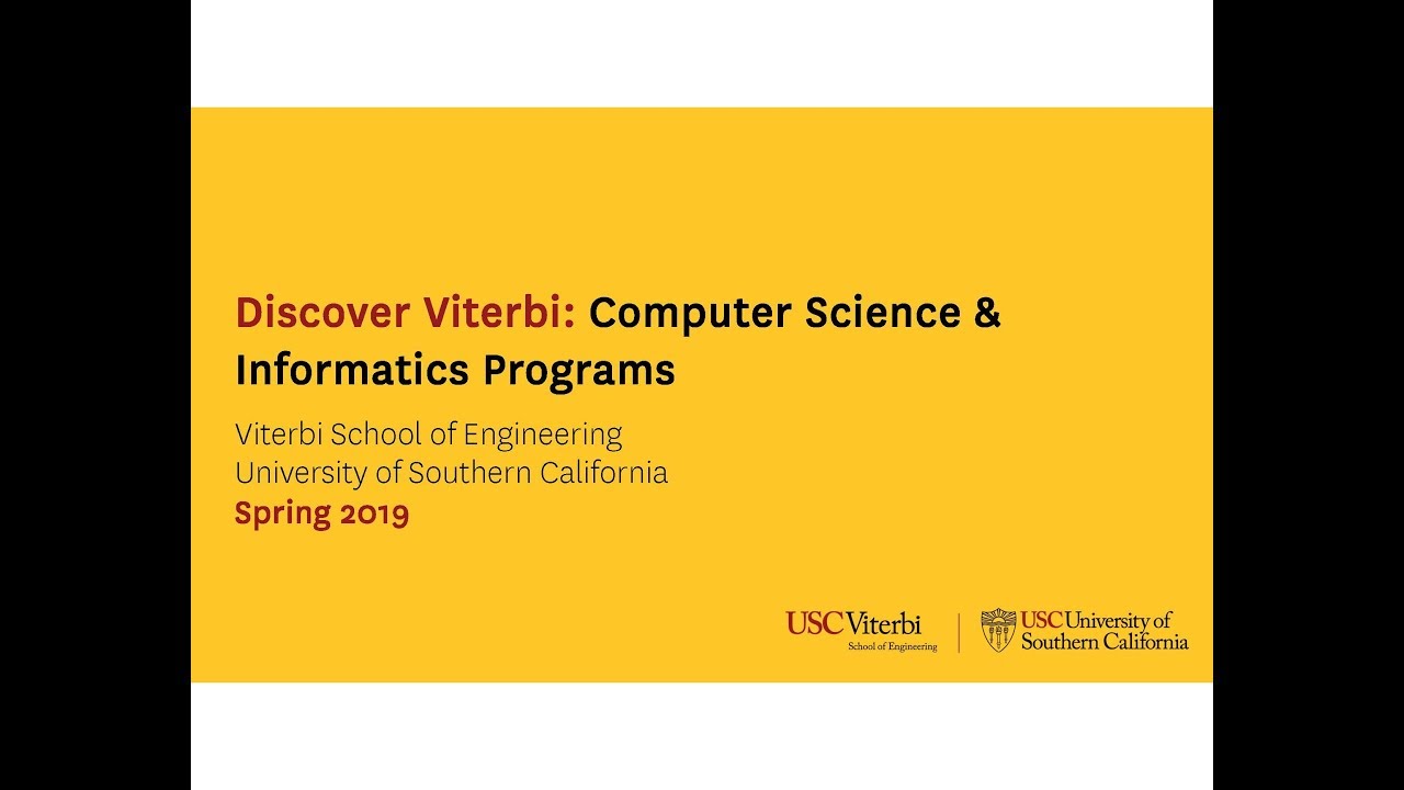 Discover Viterbi Computer Science & Informatics Programs