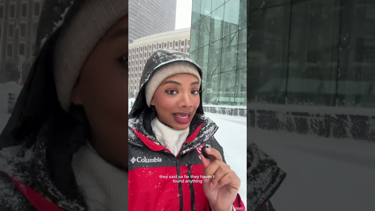 Boston blizzard conditions