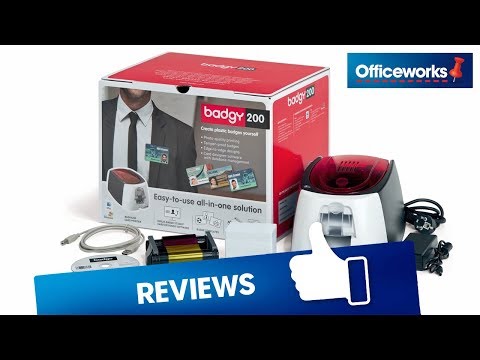 How to use the Badgy Plastic Card Printer