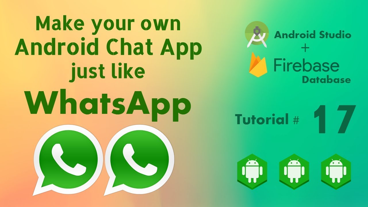 Group Chat App Android Studio Tutorial 17 retrieve data on listview from firebase realtime database
