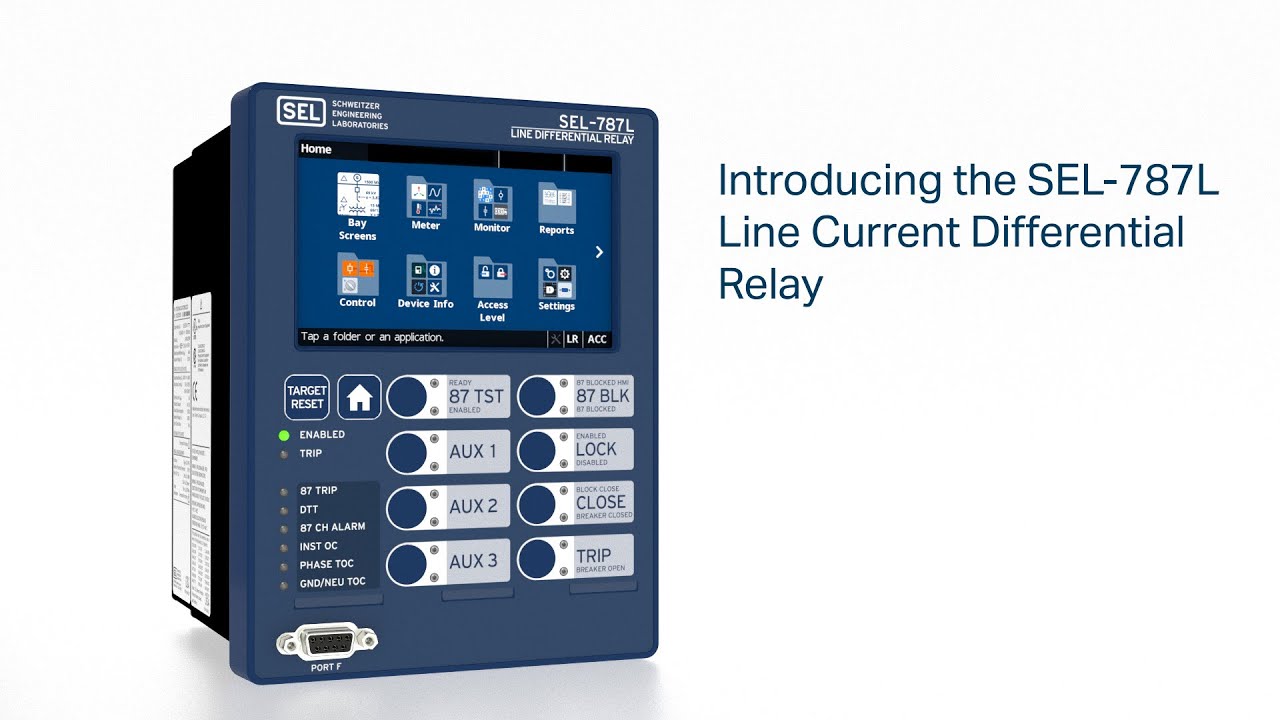 Introducing the SEL-787L Line Current Differential Relay: A ...