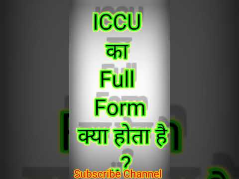 What is the full form of ICCU?🤨?🤔Important GK full forms | Daily uses important full forrms #shorts