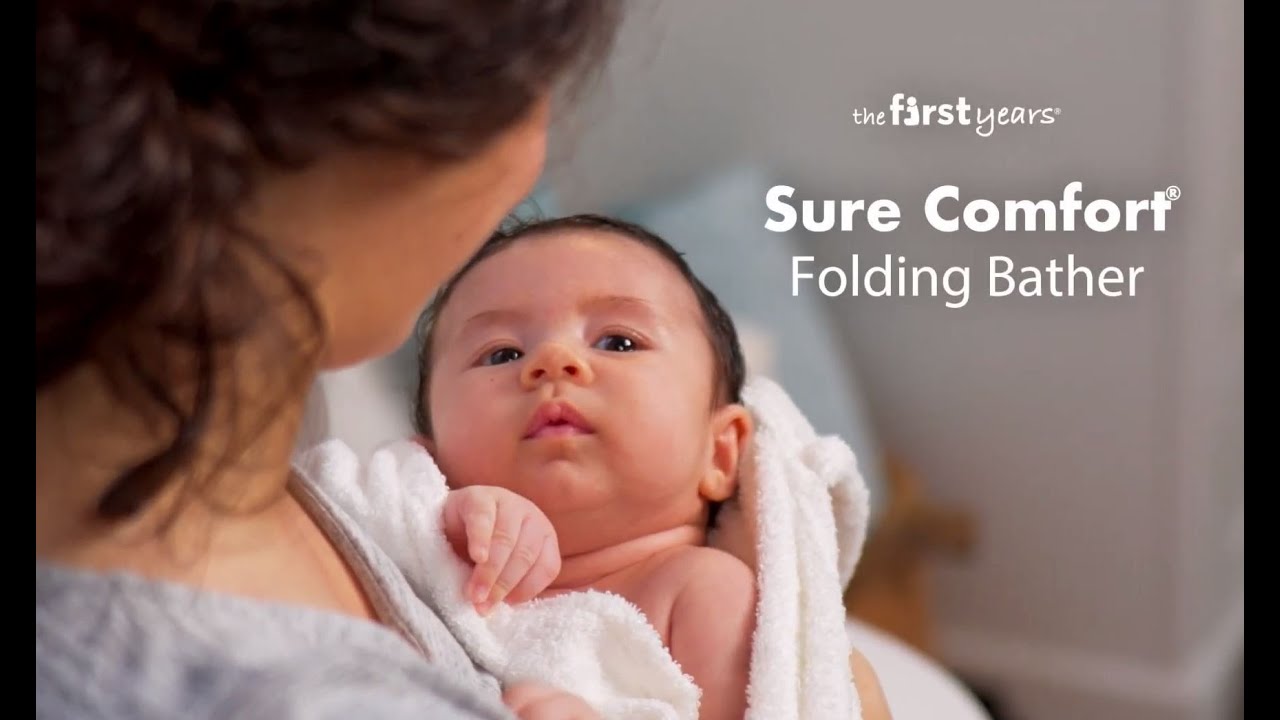 Sure Comfort® Folding Baby Bather