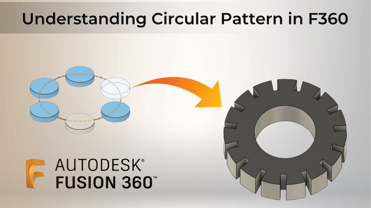 Circular Pattern With Fusion 360