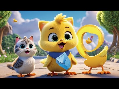 Seven Baby Chicks Say A to Z | Alphabet Song for Kids | Learn ABC with Chicks